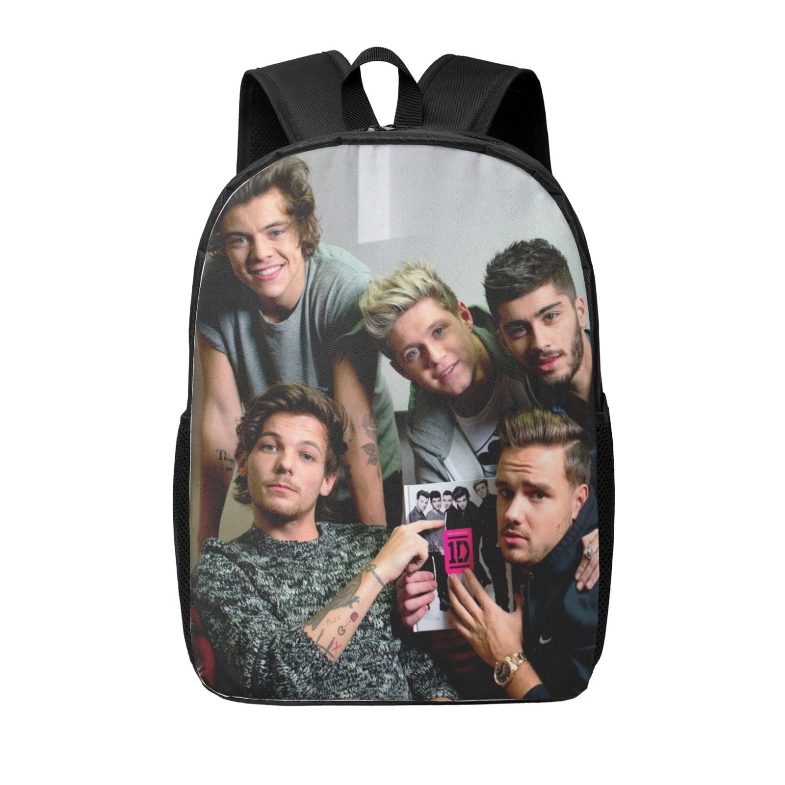 One Direction Large Capacity Backpacks 3d Printed 17 Inch Laptop ...