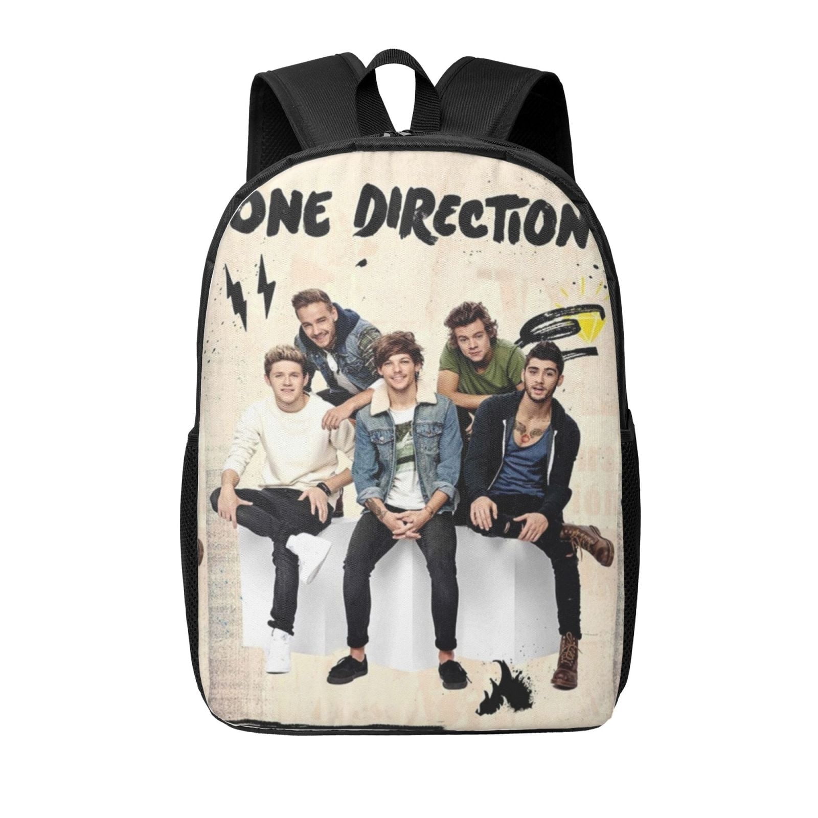 One Direction Large Capacity Backpacks 3d Printed 17 Inch Laptop ...