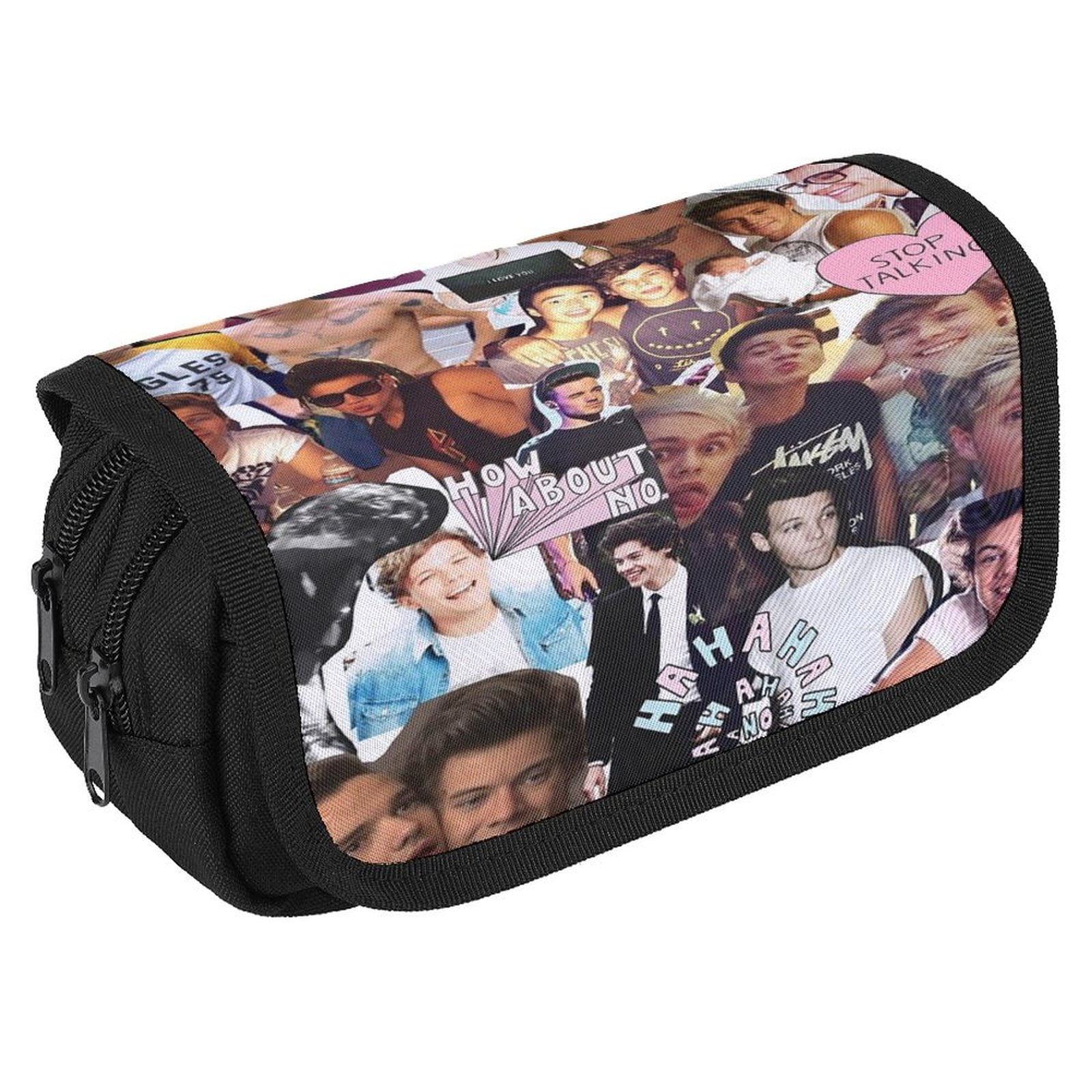 One Direction Large Pencil Case, Durable Pencil Pouch with Big Capacity ...