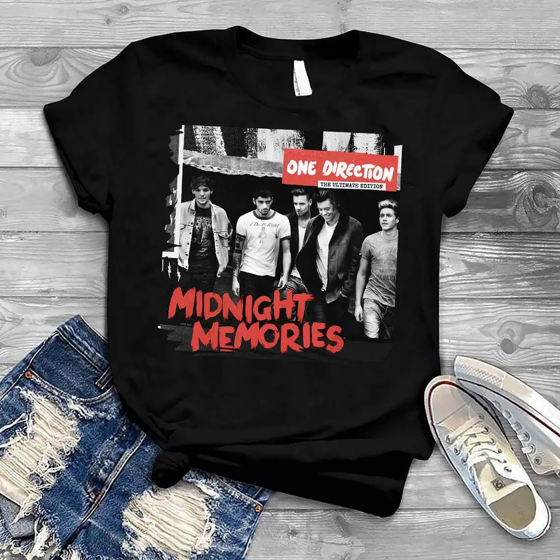 One Direction Midnight Memories Summer Cool All Size Shirt AC423 ...