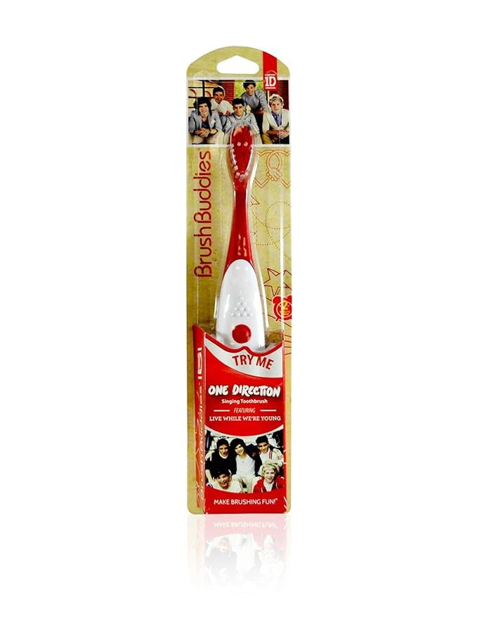 One Direction Singing Battery Powered Tooth Brush (Live While we’re ...