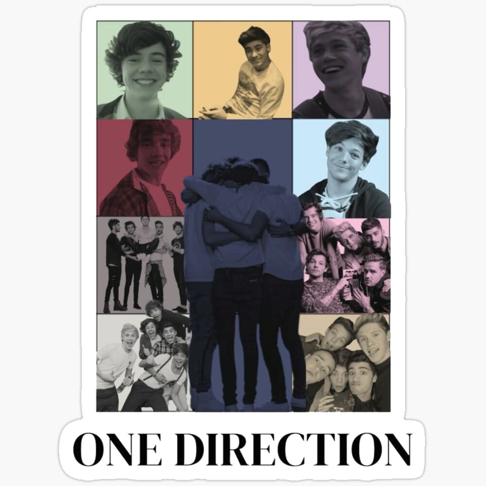 One Direction Sticker Phone Decal Water Bottle Stickers Car Decals ...