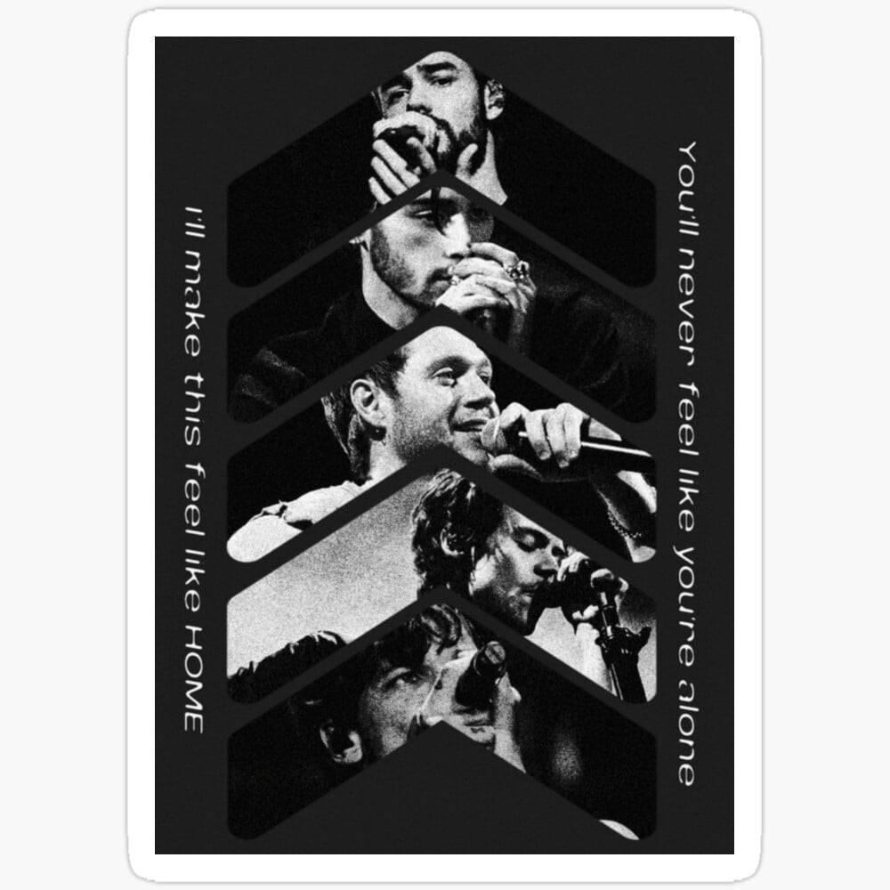 One Direction Sticker Phone Decal Water Bottle Stickers Car Decals ...