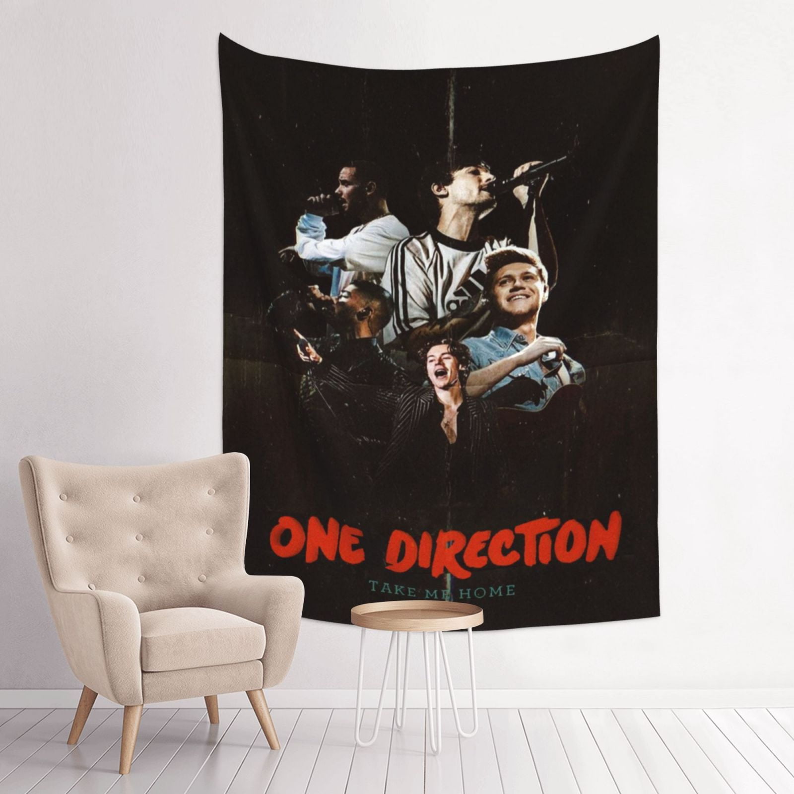 One Direction Tapestry Kawaii Tapestry Room Decor Aesthetic Cute Room ...