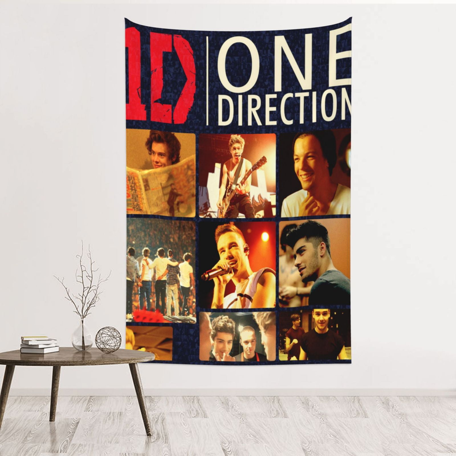 One Direction Tapestry Wall Hanging Home Decoration Wall Blanket ...