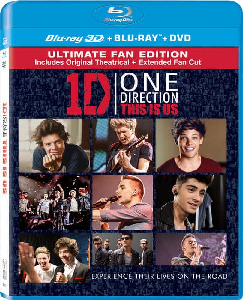 Pre-Owned One Direction: This Is Us (Blu-Ray + DVD) - Walmart.com