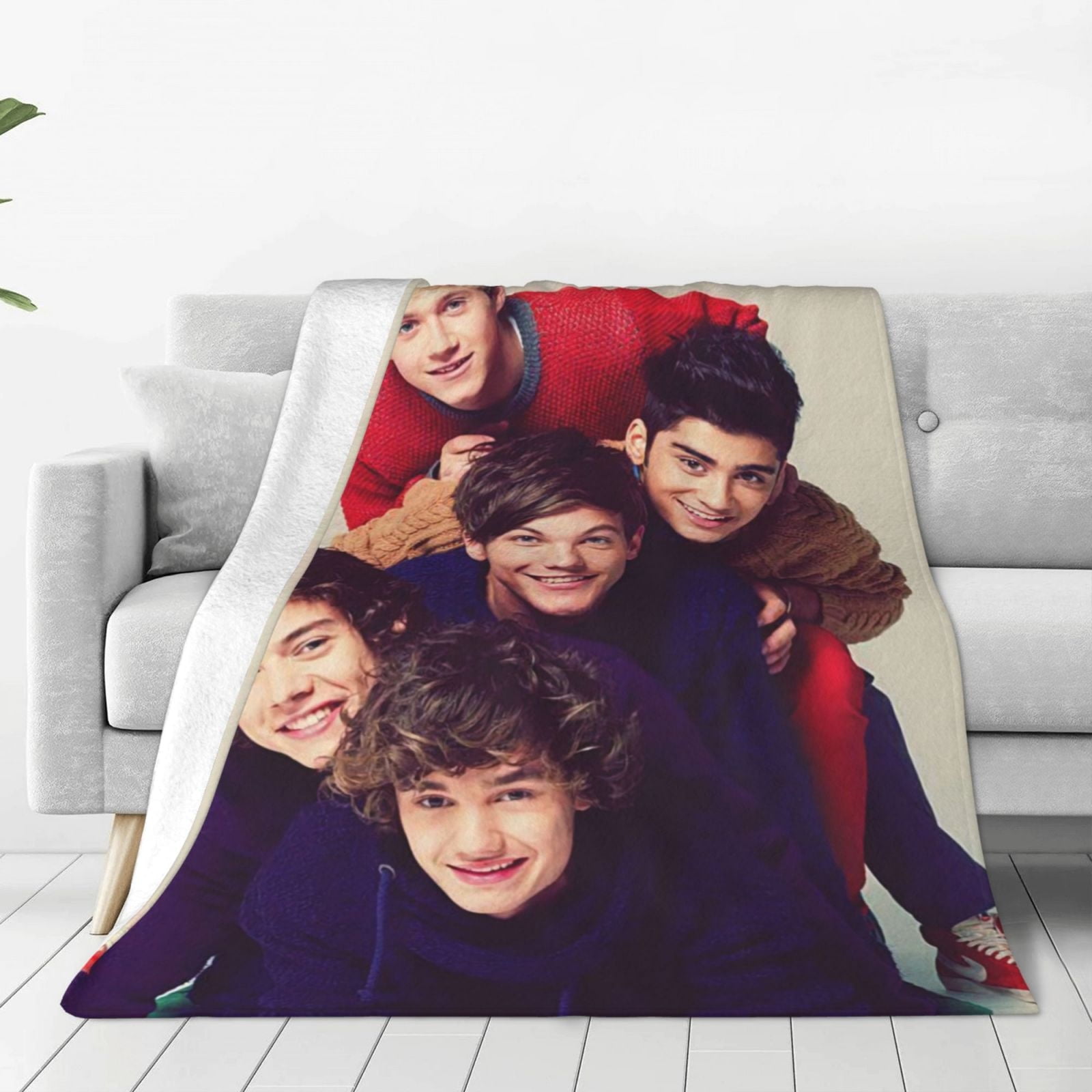 One Direction Throw Blanket Couch Bed Sofa Soft Lightweight Warm Cozy ...
