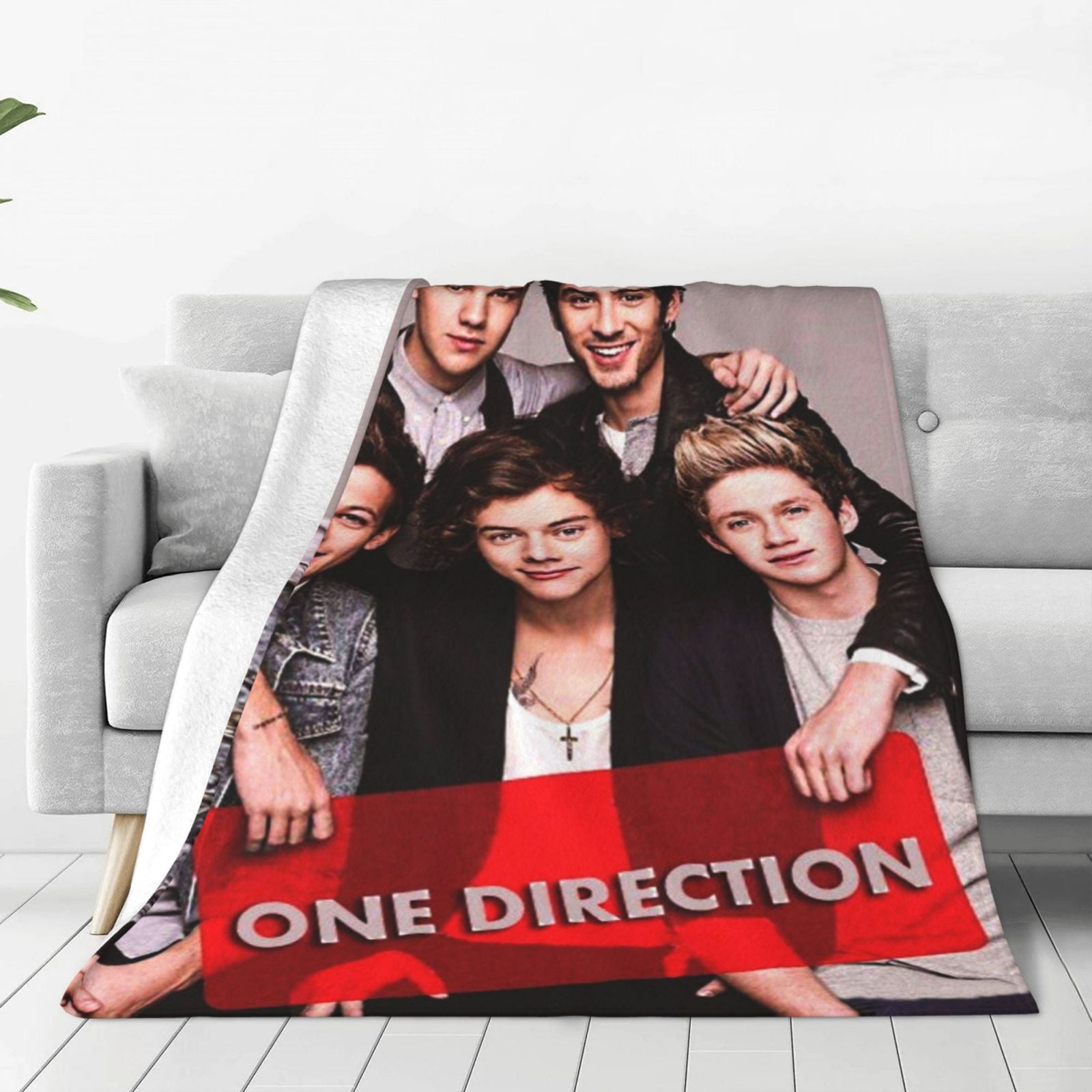 One Direction Throw Blanket Couch Bed Sofa Soft Lightweight Warm Cozy ...