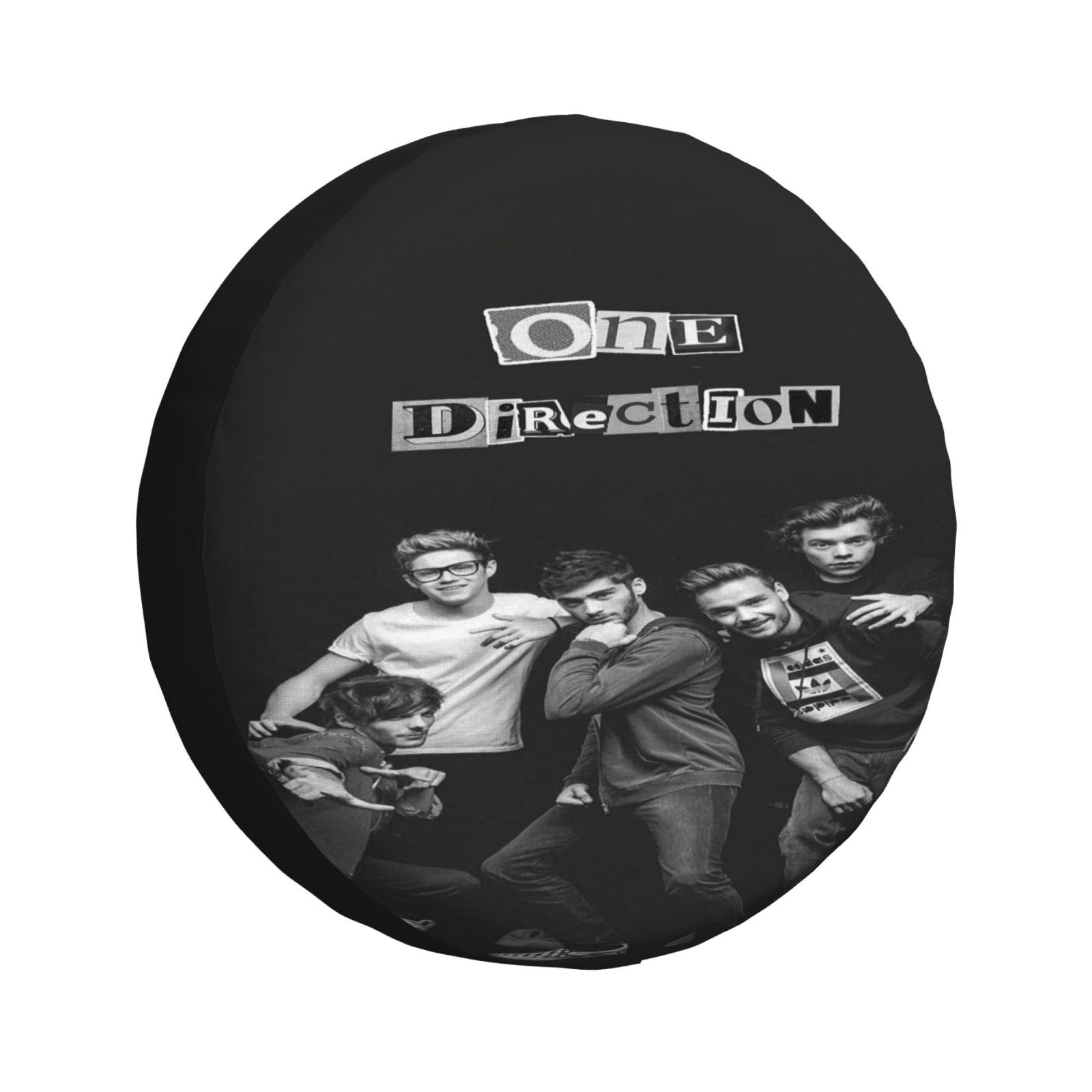 One Direction Tire Cover Cartoon Weatherproof Universal Wheel ...
