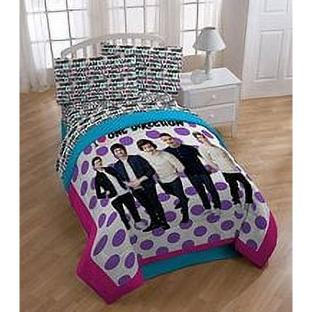 One Direction Twin Cotton Rich Sheet Set - Walmart.com