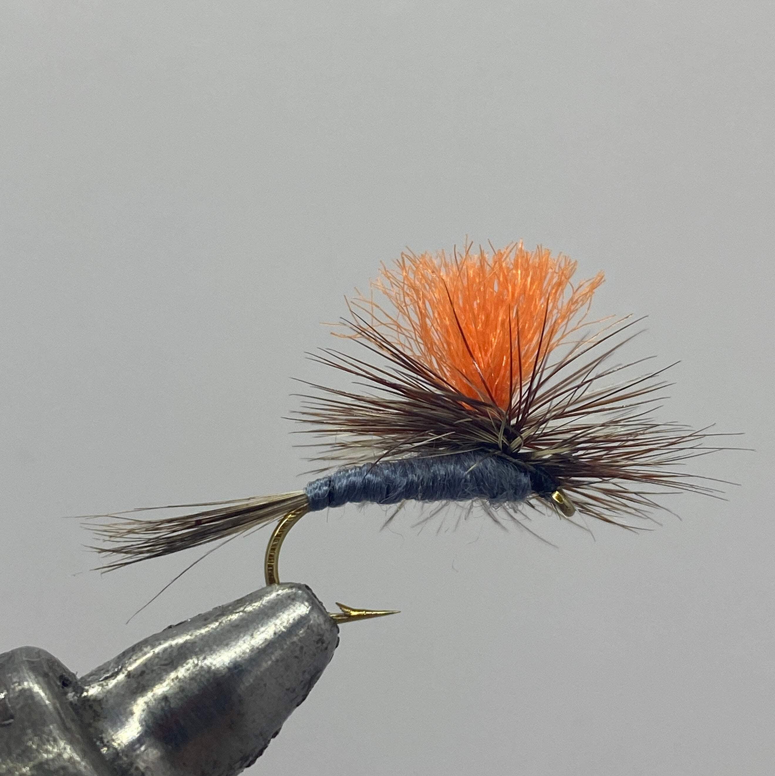 One Dozen (12) - Hi-Vis Parachute Adams - Dry Fly - Walmart.com