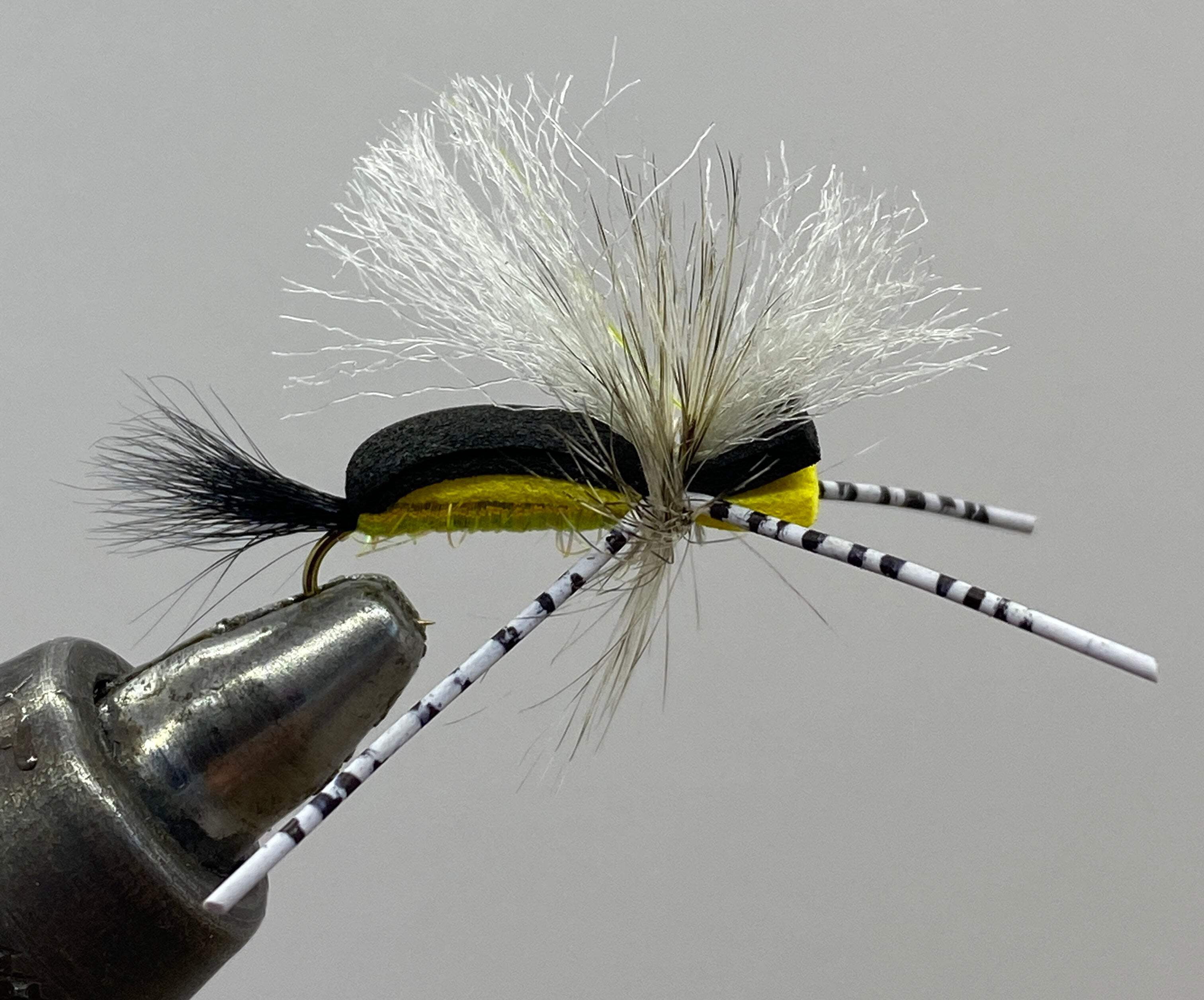 One Dozen (12) - Hippie Stomper - Yellow - Dry Fly - Walmart.com