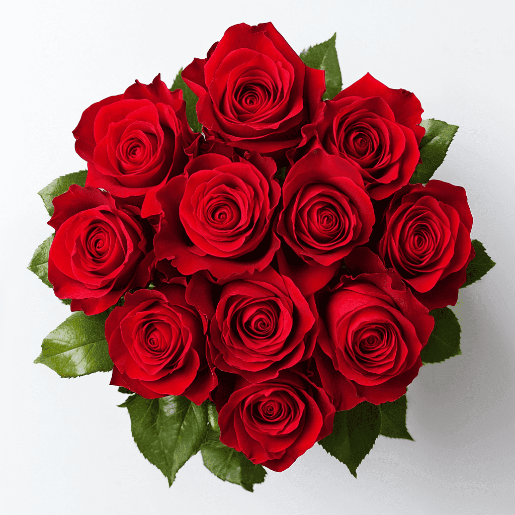 One Dozen Red Roses- Fresh Flower Delivery - Walmart.com