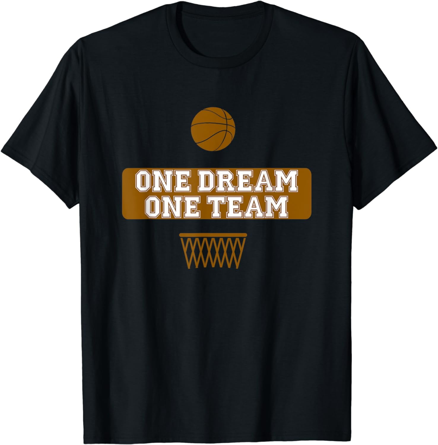 One Dream One Team Basketball Short T-Shirt - Walmart.com