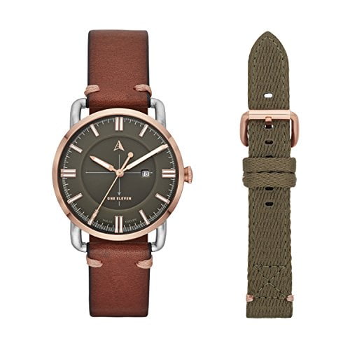 One Eleven Women\'s SW1 Solar Quartz Two-Tone Stainless Steel and ...