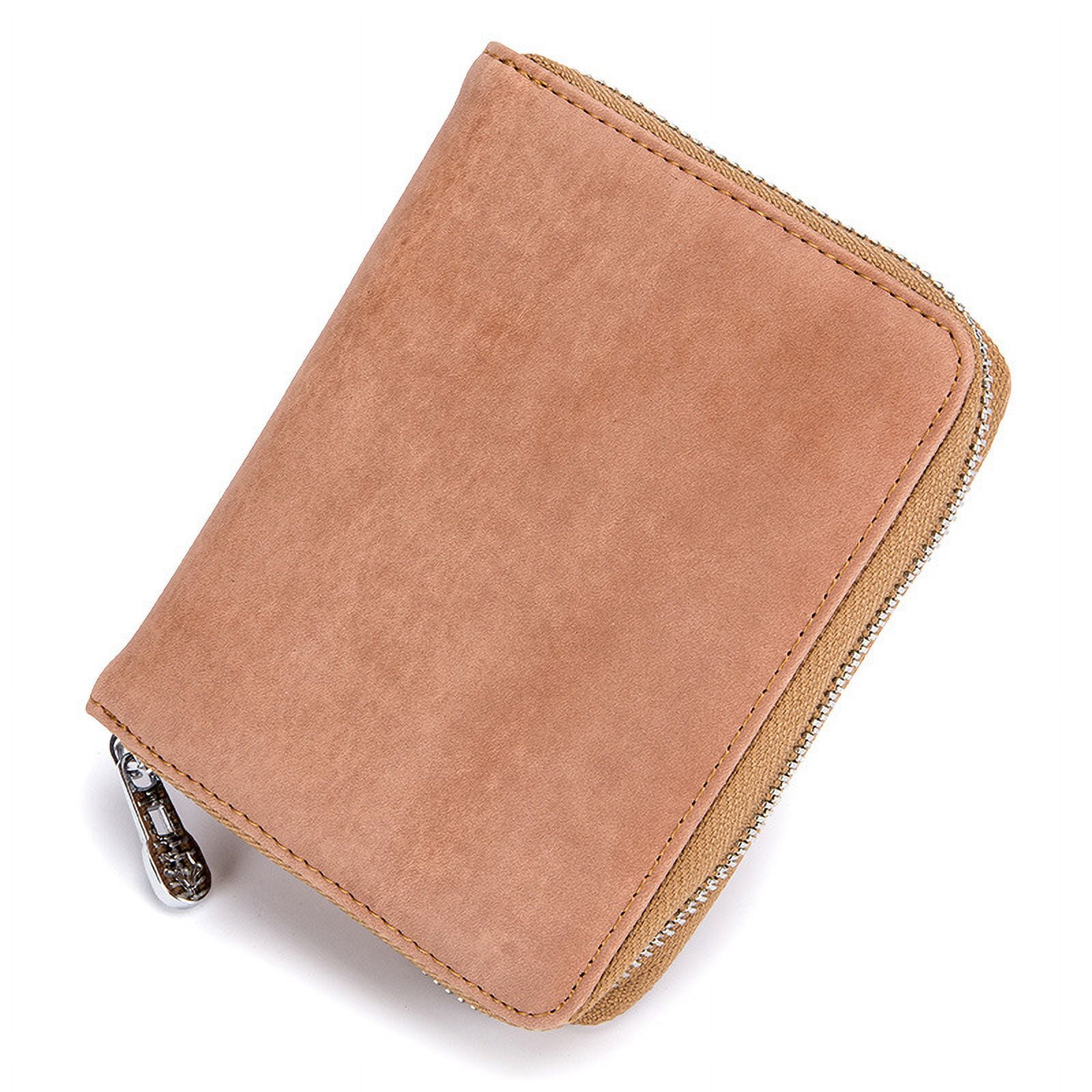 One Expanding Card Holder Men's Passport Holder Card Wallet Leather ...