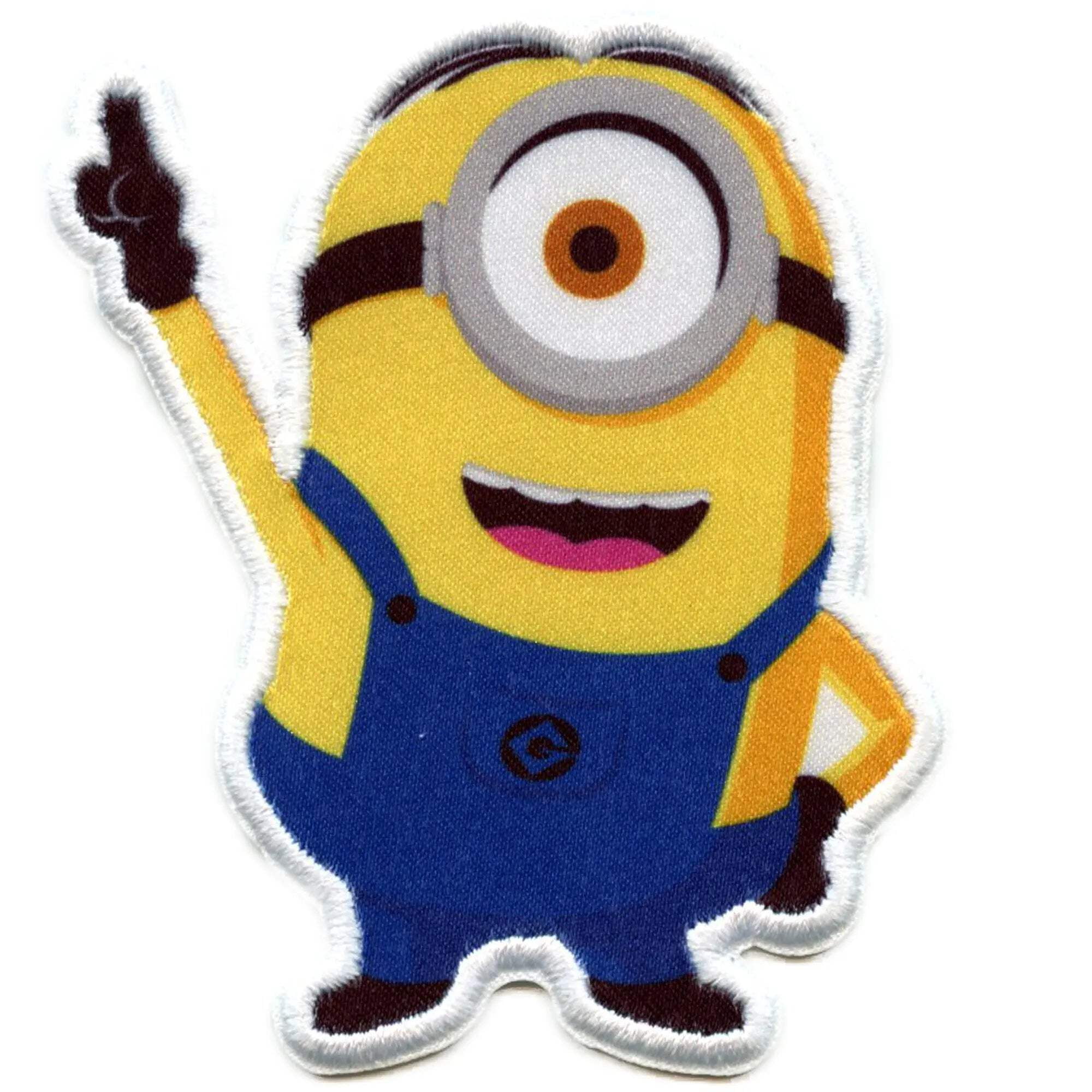 One Eye Minions Patch Stuart Despicable Me Embroidered Iron On ...