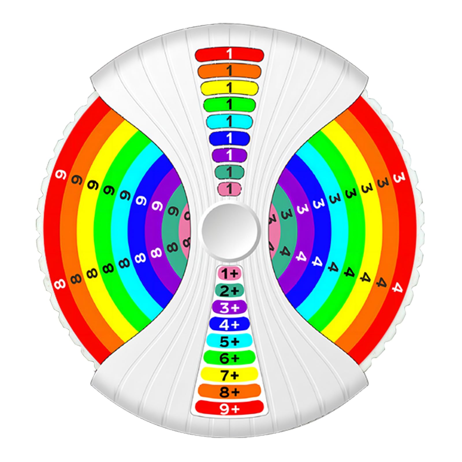 On One Fidget Math DHF10 Facts Fidget Spinners - Number Fidget Toy ...