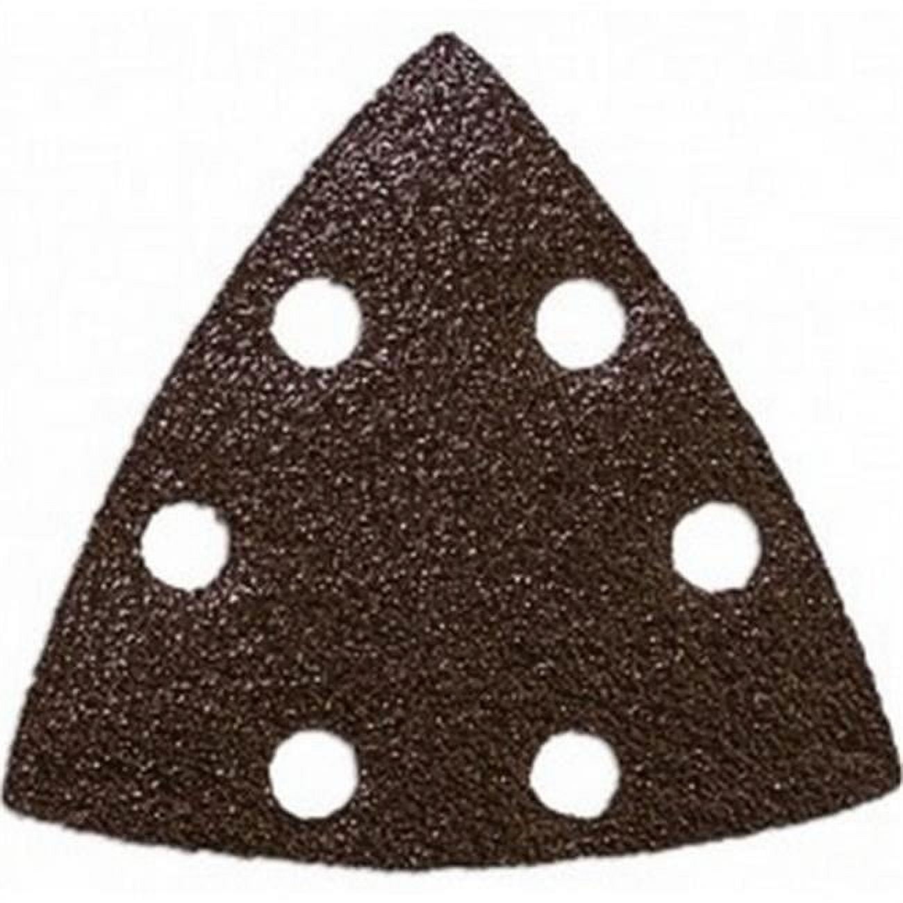 One Fit 180 Grit Tri Sand Paper With Vacuum Holes, 5 Pack - Walmart.com
