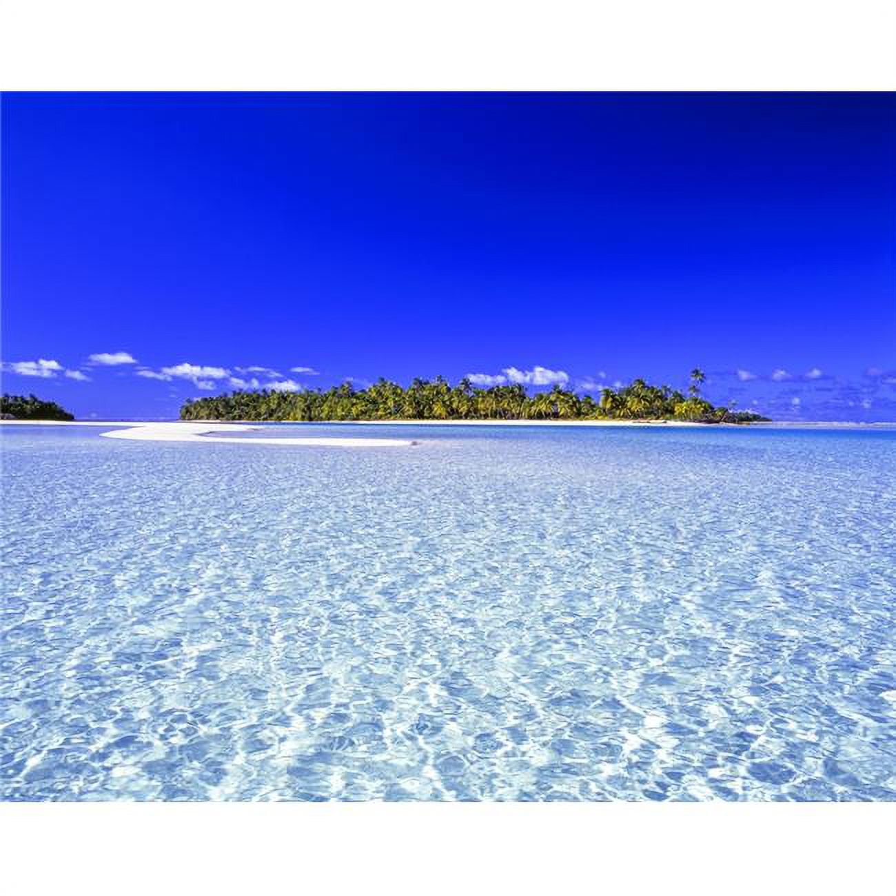 One Foot Island Aitutaki - Aitutaki Cook Islands Poster Print 17 x 13 ...