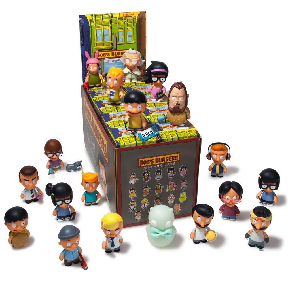 One Full Case of 20 Bob's Burgers Blind Box Vinyl Mini Figures by ...