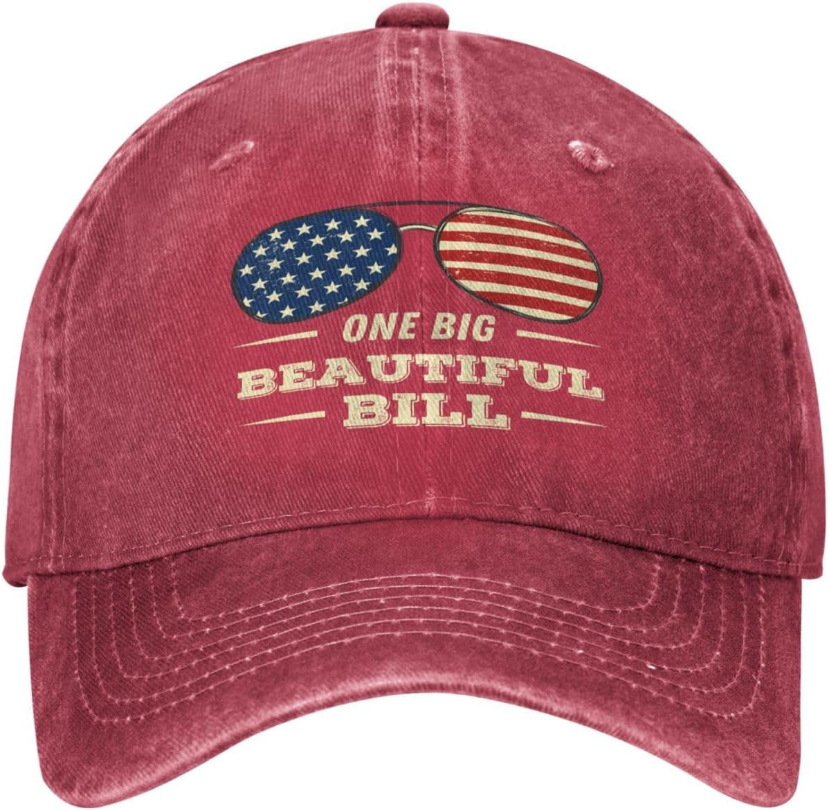 One Great Big Beautiful Bill Cap Pro 47 Denim Mesh Hat - Walmart.com