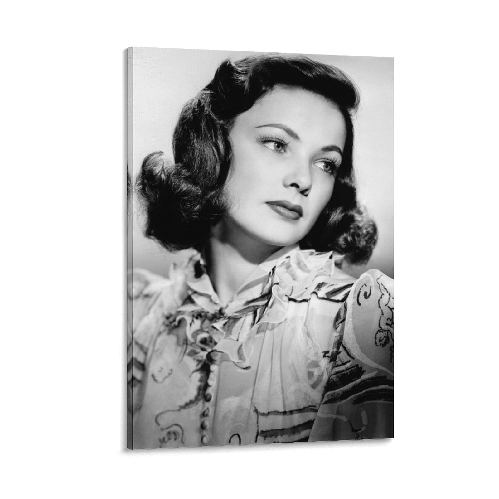 One of The Greatest Beauties Actress Gene Tierney Celebrity Poster Wall ...