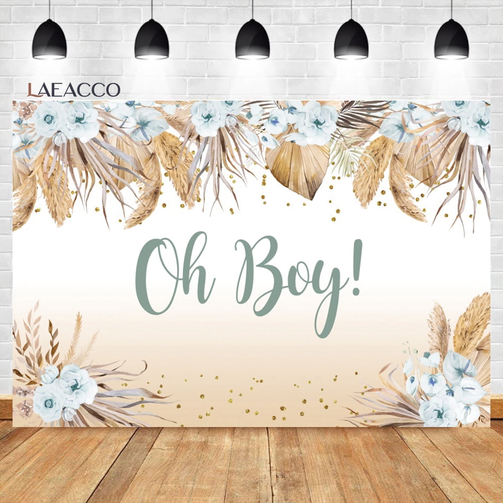 One Groovy Birthday Backdrop Hippie Boho Sunflowers Newborn Baby Shower ...