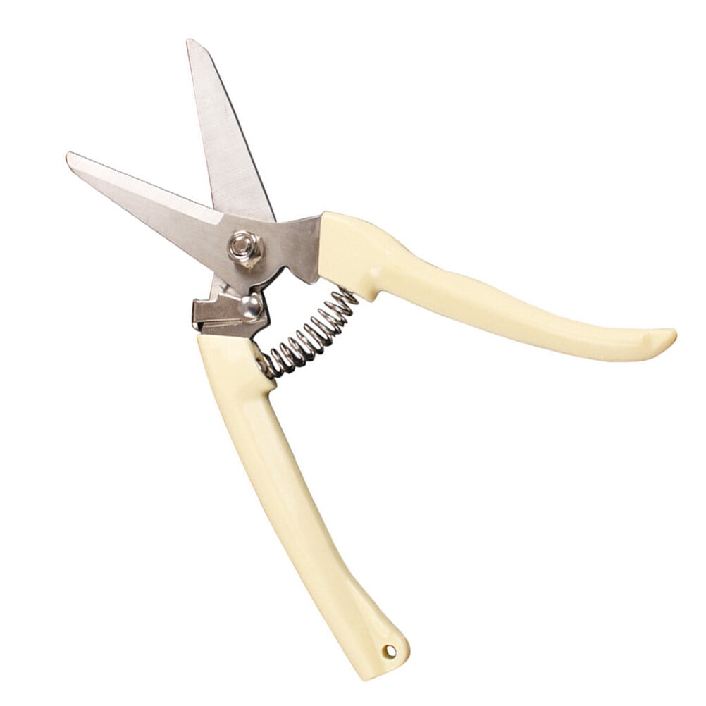 One Hand Pruner Plant Scissors Clippers Garden Secateur Stainless Steel ...