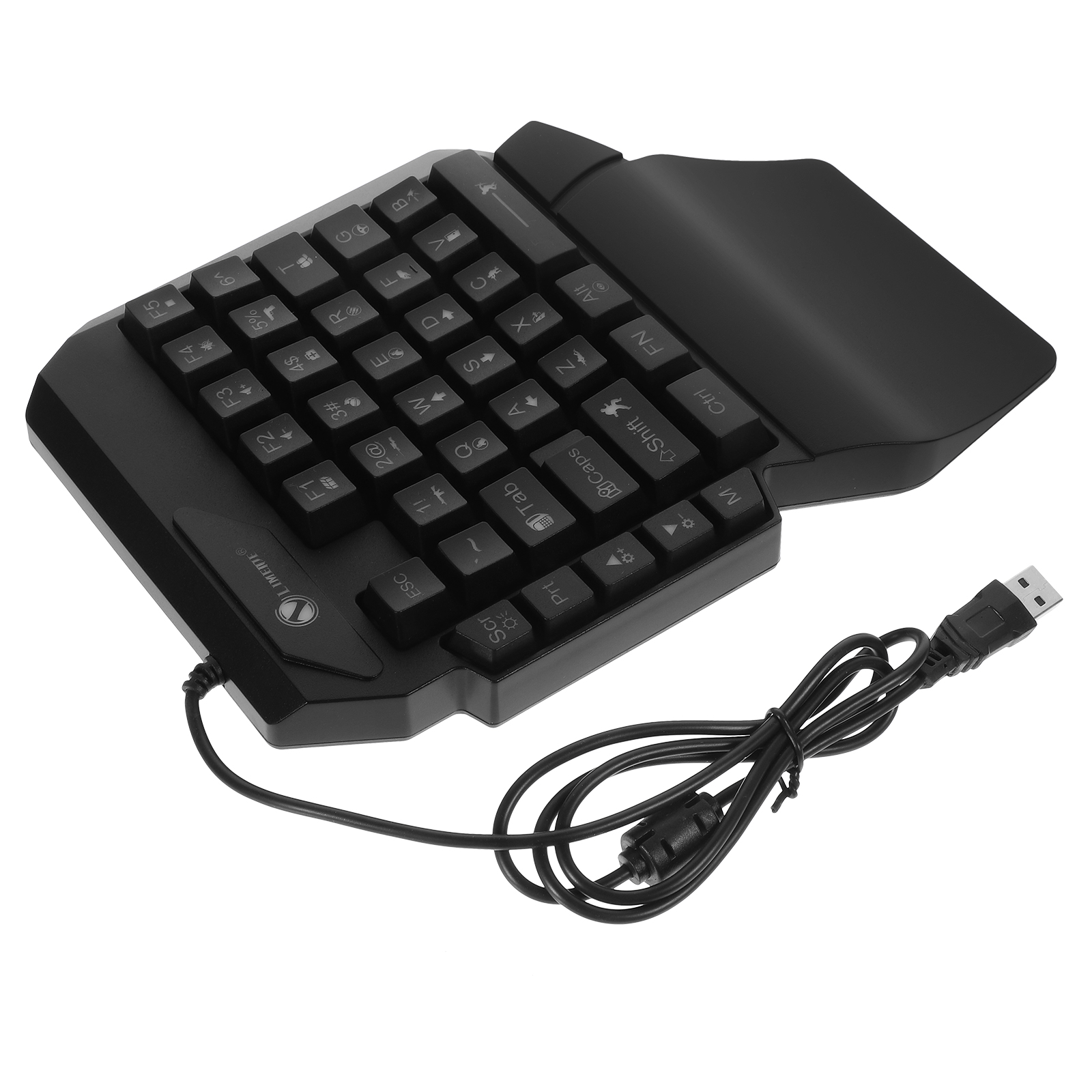 One Handed Gaming Keyboard Computer Keyboards Computer Game Keyboard E ...