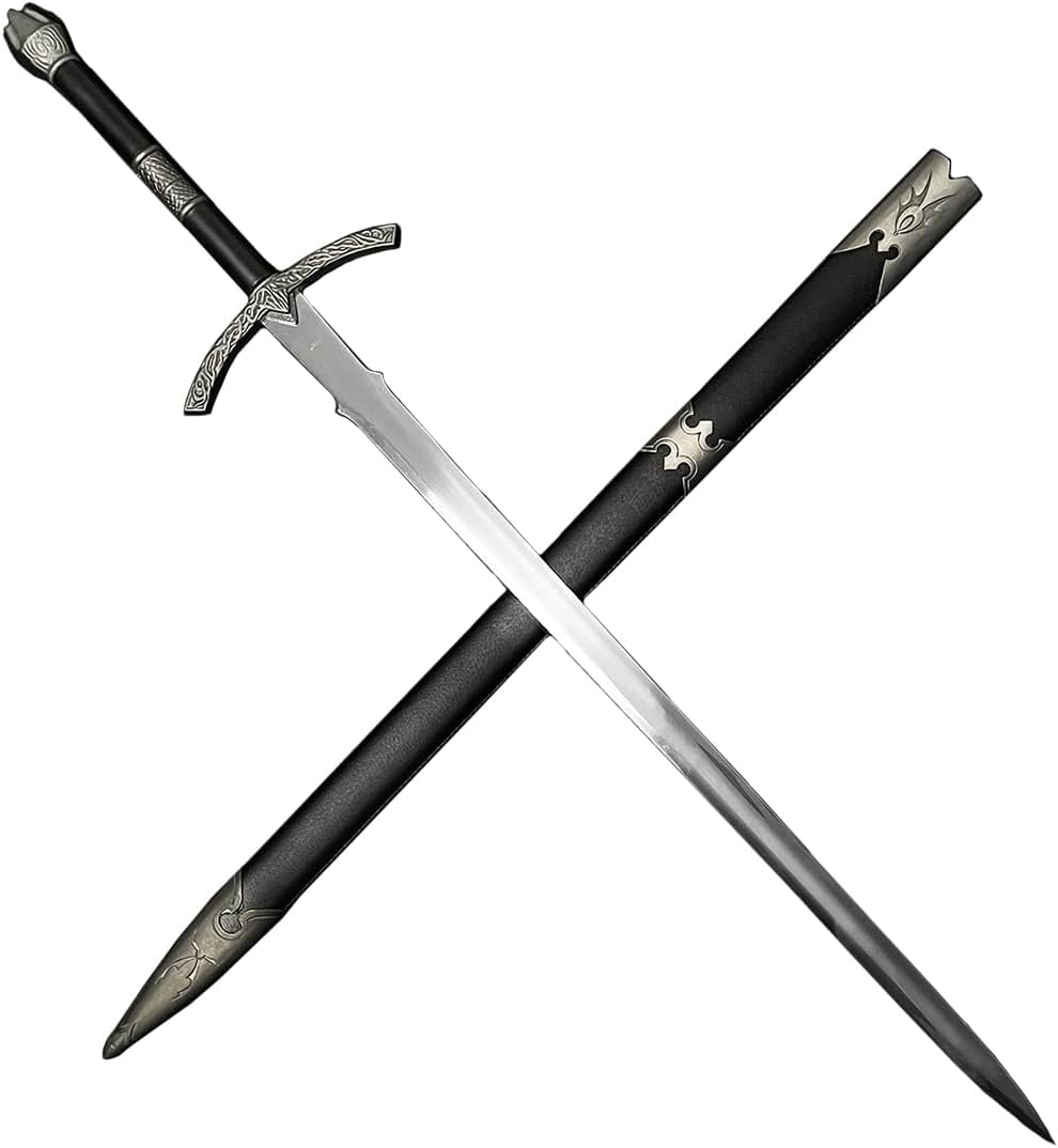 One Handed Historic-Inspired Decorative Steel Replica with Cover ...