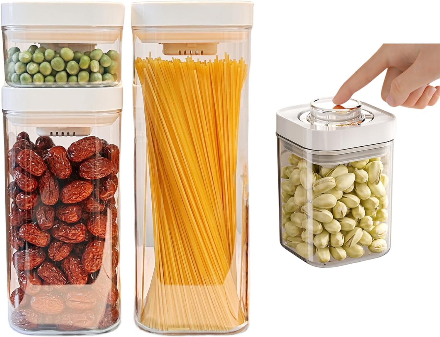 One-Handed Operation of Food Storage Containers - Pop Containers for ...