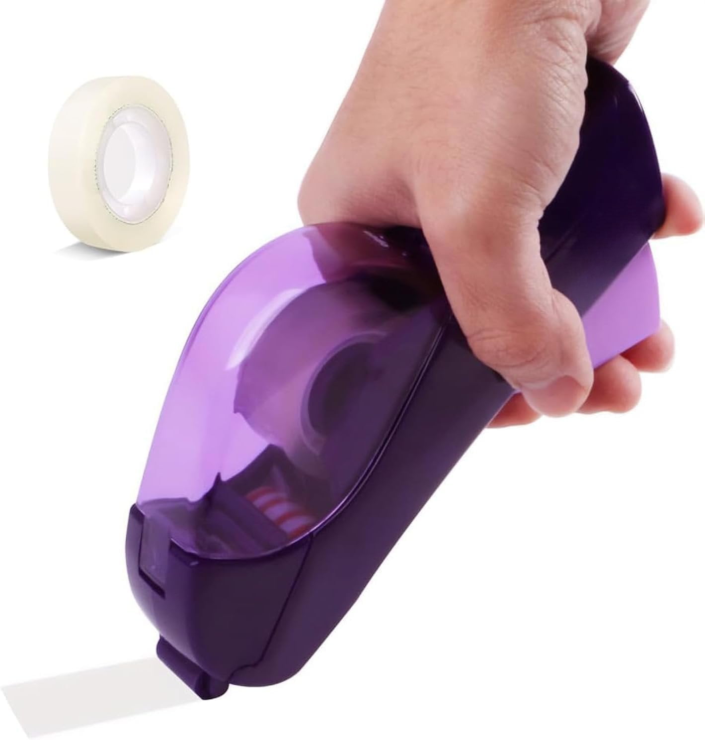 One-Handed Tape Dispenser - Automatic for Wrapping, Office & Crafts ...