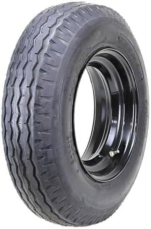 One Heavy Duty Highway Trailer Tire Wheel Assembly 8-14.5 14PR LR G w ...