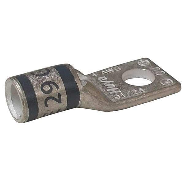 One Hole Lug Compression Connector, 4 AWG(24C339) - Walmart.com