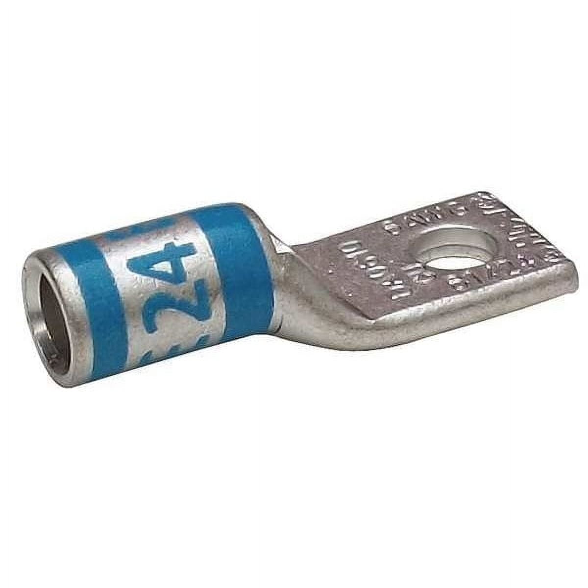 One Hole Lug Compression Connector, 6 AWG(24C341) - Walmart.com