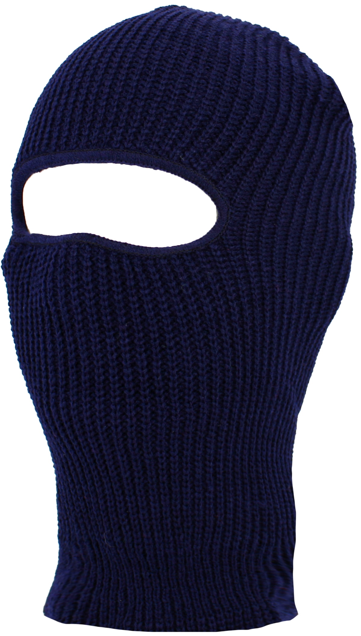 One Hole Mask Full Face Cover Ski Hat Winter Knitted Beanie - Walmart.com