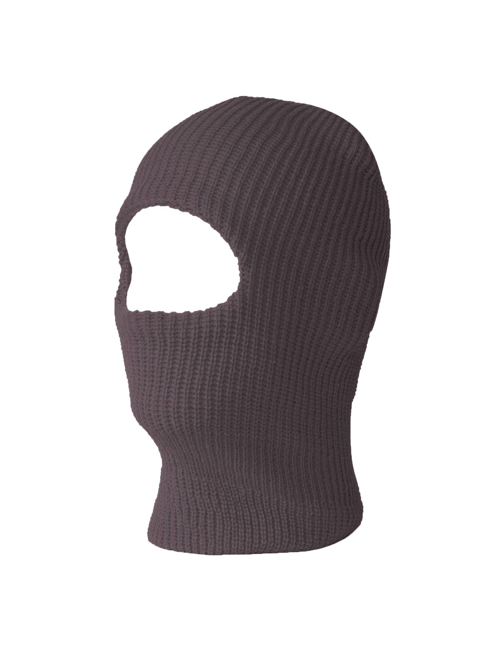 One Hole Ski Mask, Charcoal - Walmart.com