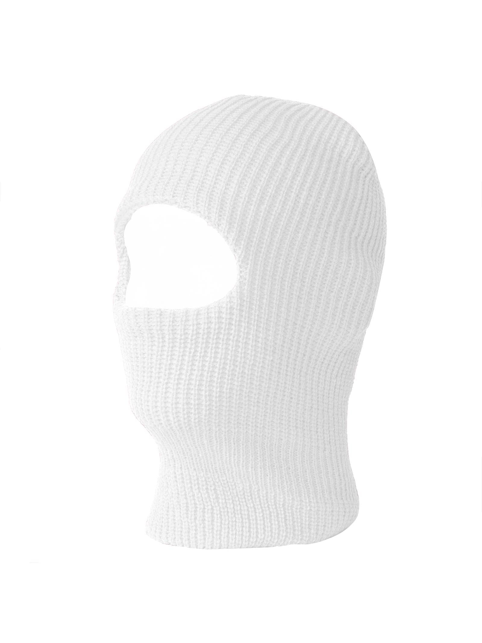 One Hole Ski Mask, White - Walmart.com