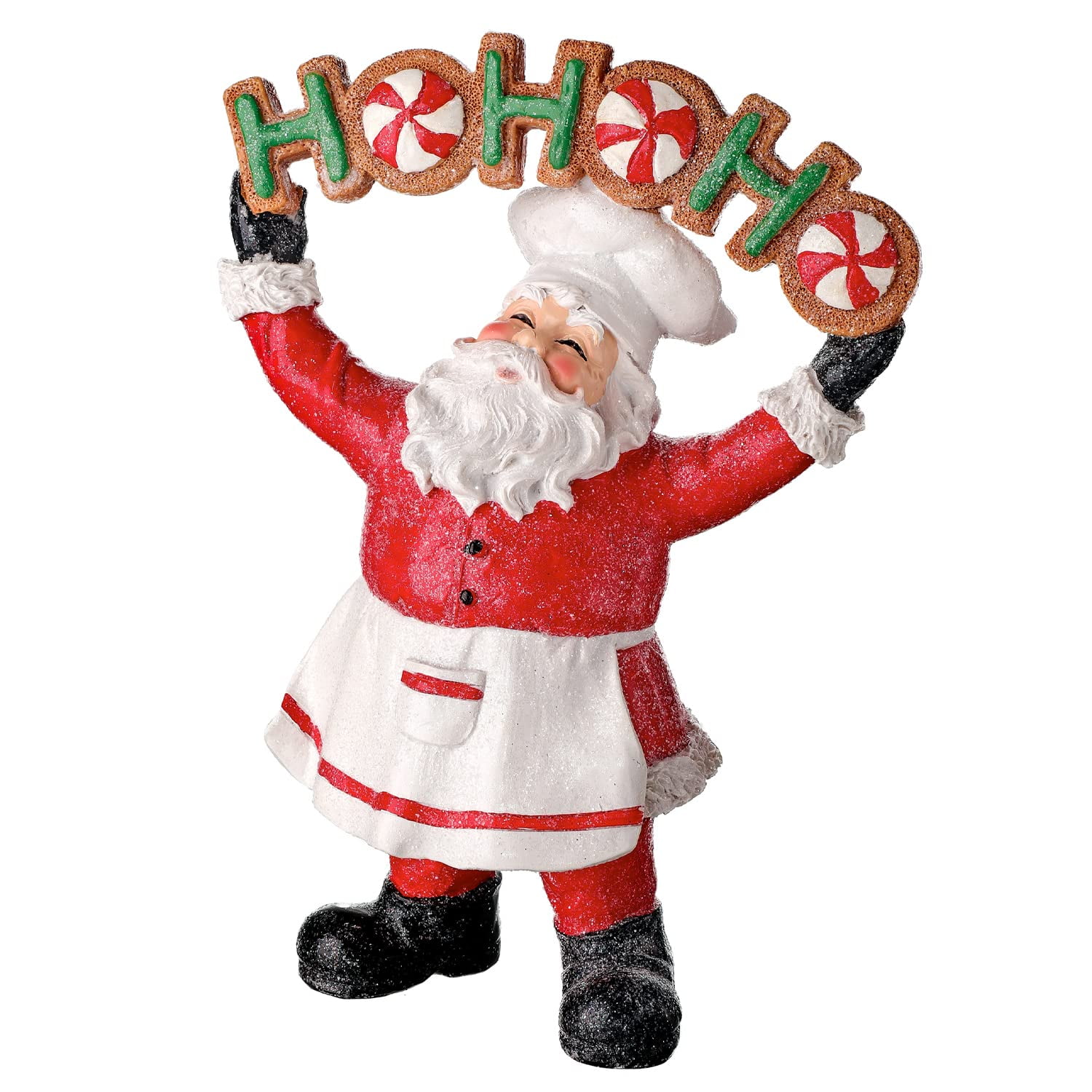 One Holiday Way 8-Inch Baker Santa Claus Figurine Gingerbread ...