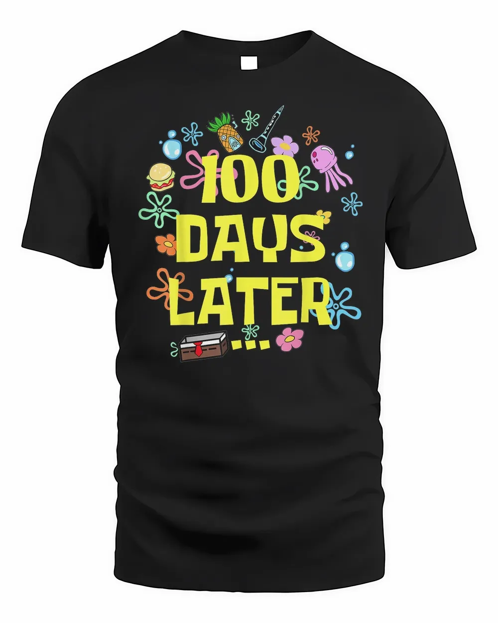 One Hundred 100 Days Later Funny 100th Day of School Meme Shirt ...