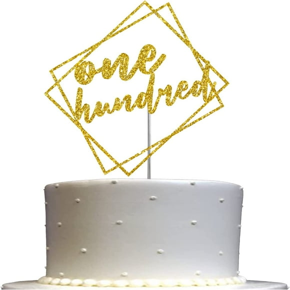 100th Birthday Cake Topper