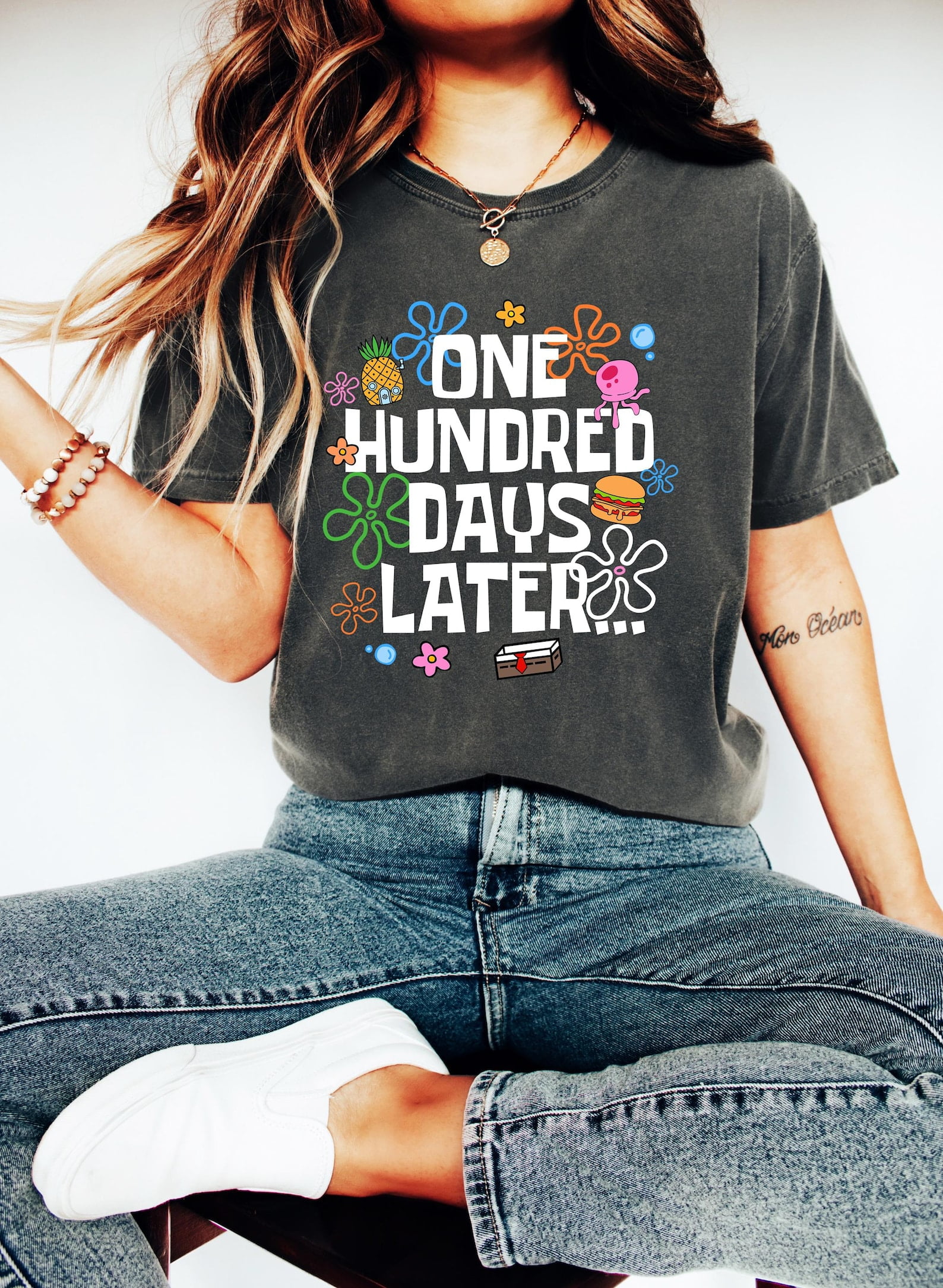 One Hundred Days Later 100 Days Of School Shirt, 100th Day of School ...