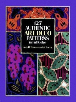 Pre-Owned 127 Authentic Art Deco Patterns in Full Color (Dover ...