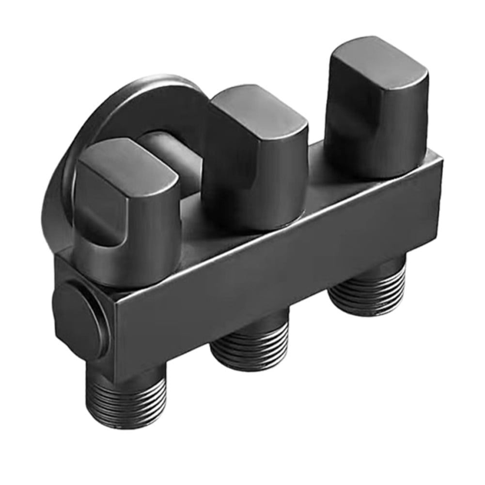 One Inlet And Three Outlet Angle Valve With Separate Switch Three-Way ...