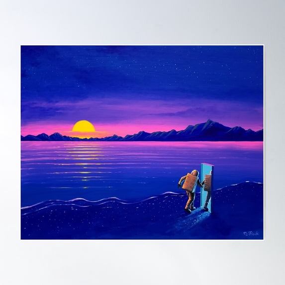 One Last Look Poster Wall Art, Modern Wall Decor For Living Room ...