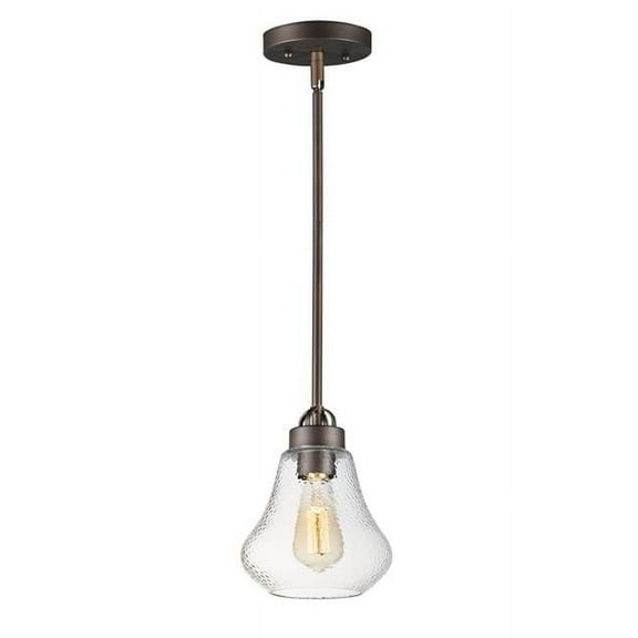 Maxim 12121BKAB 3.25 in. Early Electric 1-Light Pendant, Black ...