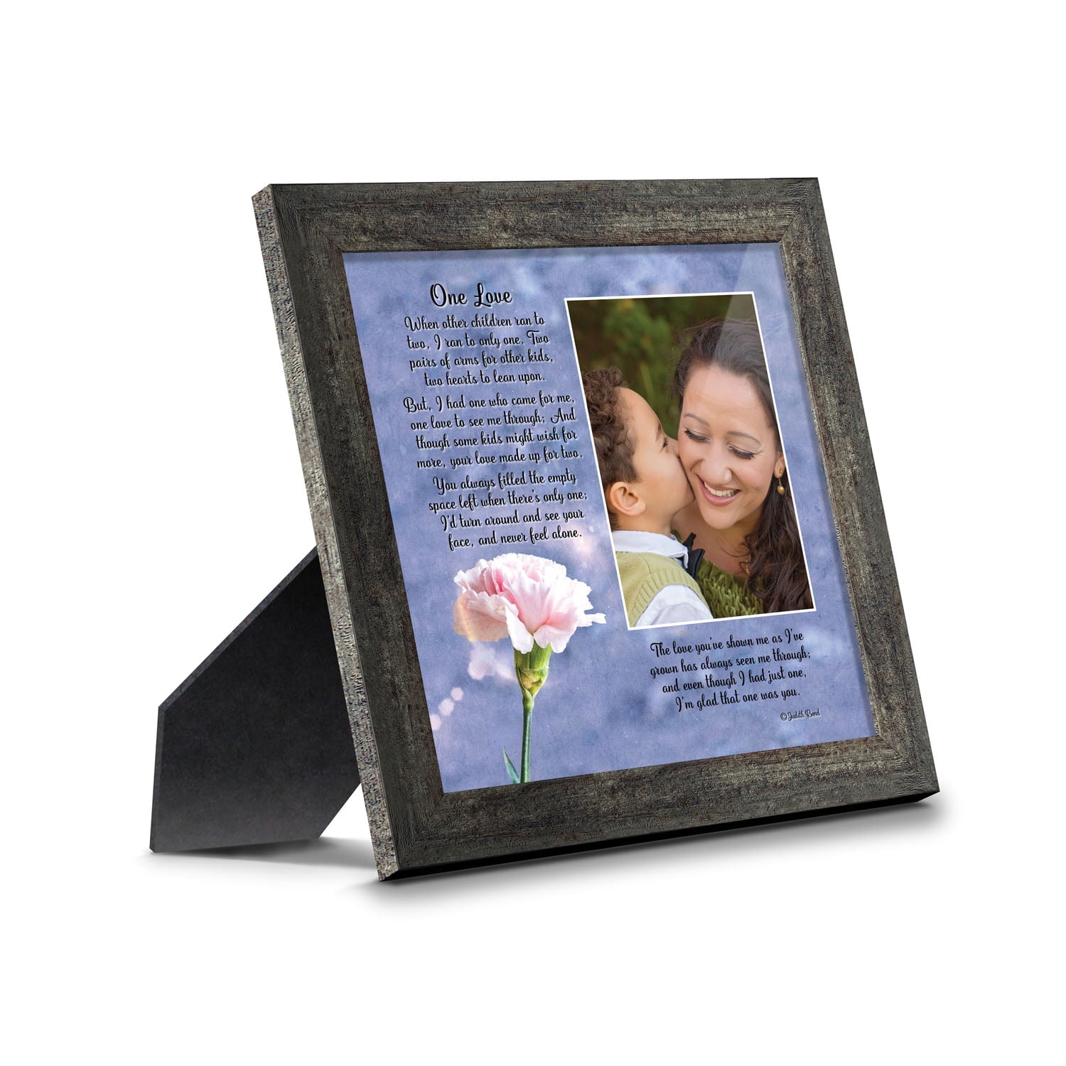 One Love, Poem about Love and Appreciation for a Single Parent, 6323BW ...