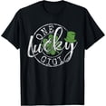 One Lucky Gigi Funny Irish Clovers Grandma St Patrick's Day T-Shirt Tee ...