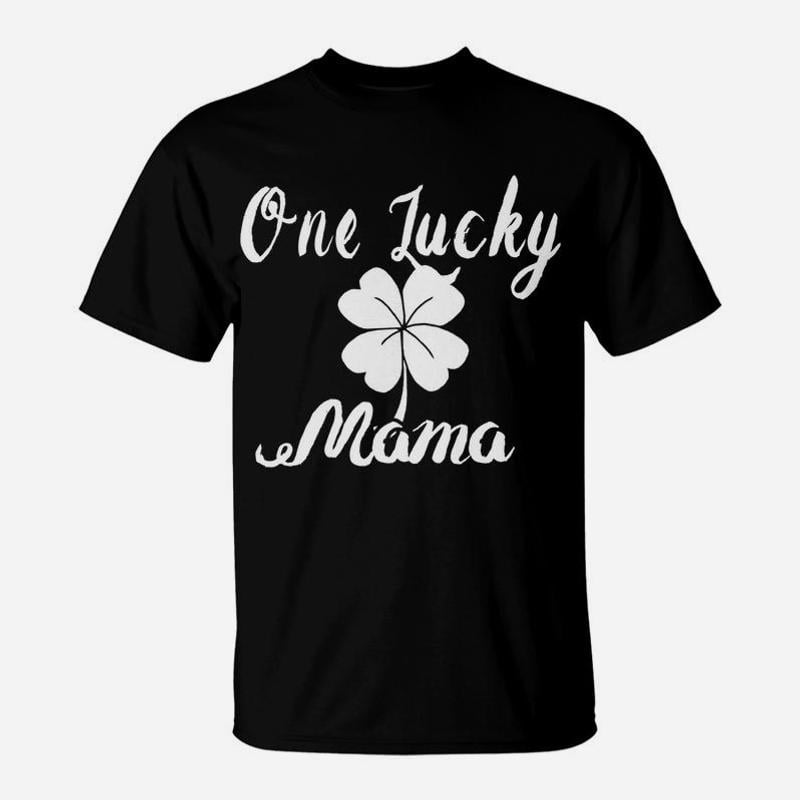 One Lucky Mama St Patricks Day Retro TShirt - Walmart.com